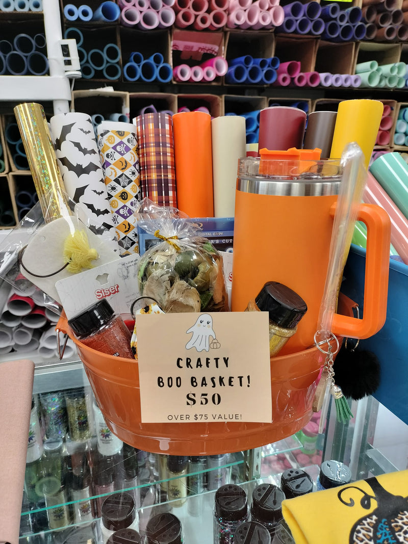 Crafty Baskets | Crafty Boo Basket | Crafty Friend Basket | Gift Baske