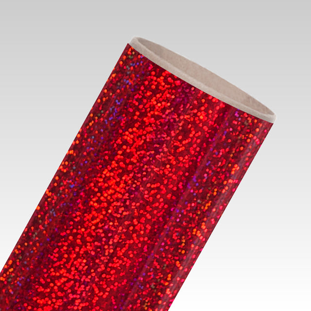 Siser Holographic HTV 12" | Heat Transfer Vinyl - Red