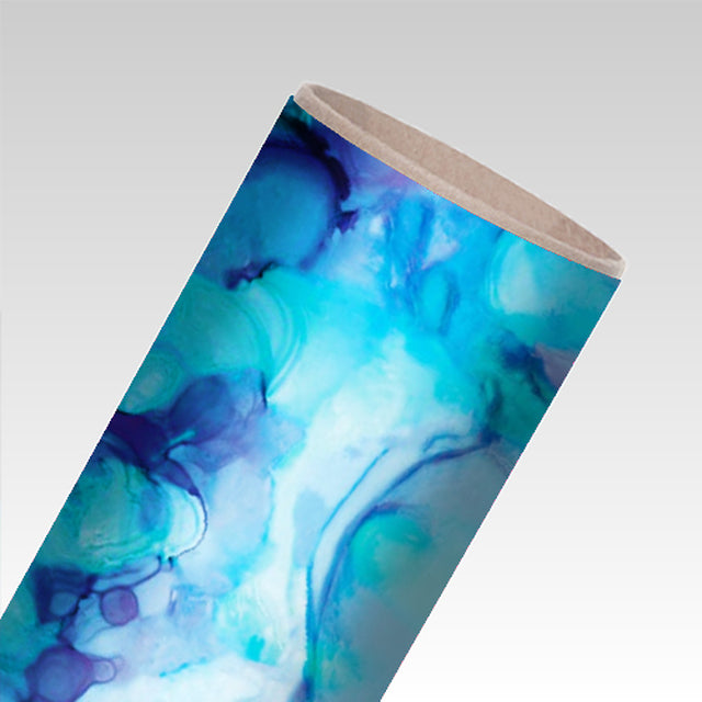 Printed Pattern Heat Transfer Vinyl - Ocean Waves