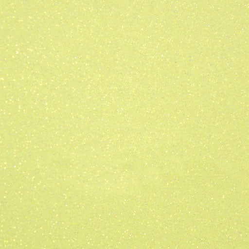 12" Siser Glitter Heat Transfer Vinyl - Neon Yellow