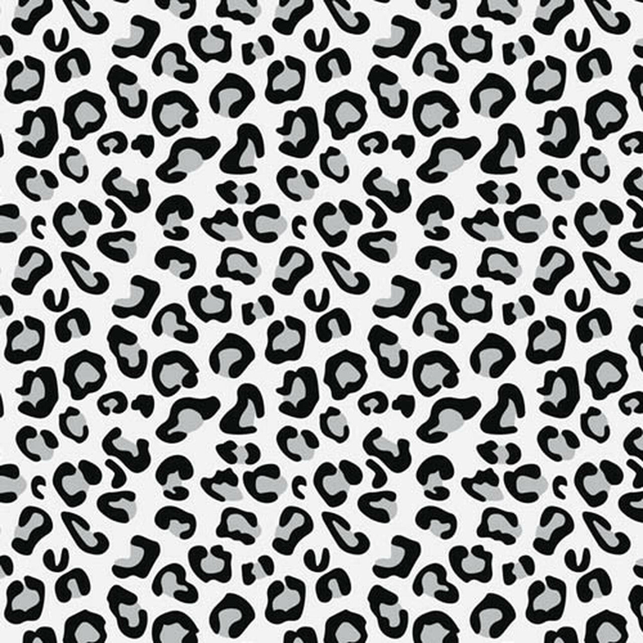 Pattern Permanent Vinyl- Snow Leopard - Permanent Vinyl / Printed Perm