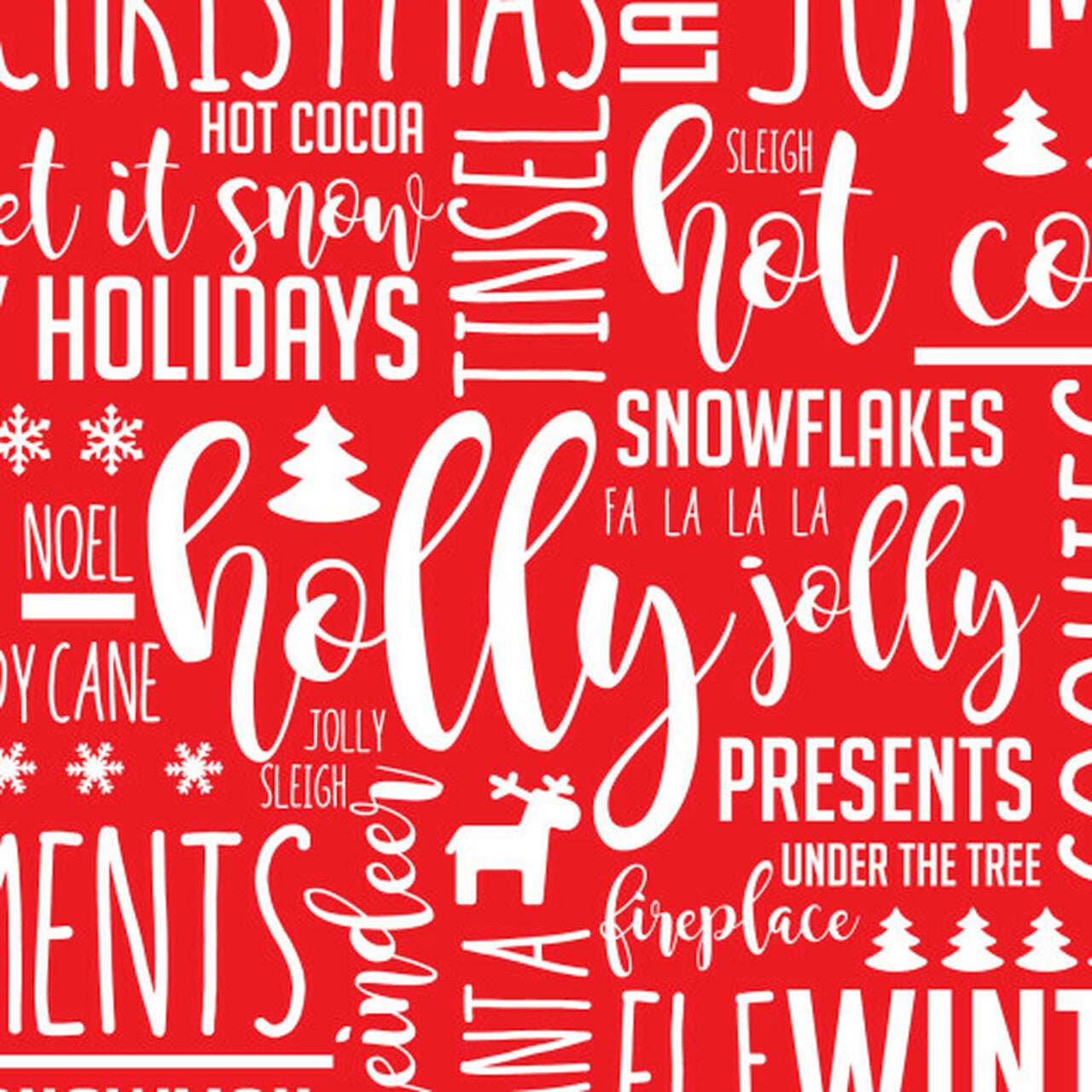 Christmas Joy 12" Pattern HTV / Siser Easy Patterns / Printed HTV / Cu