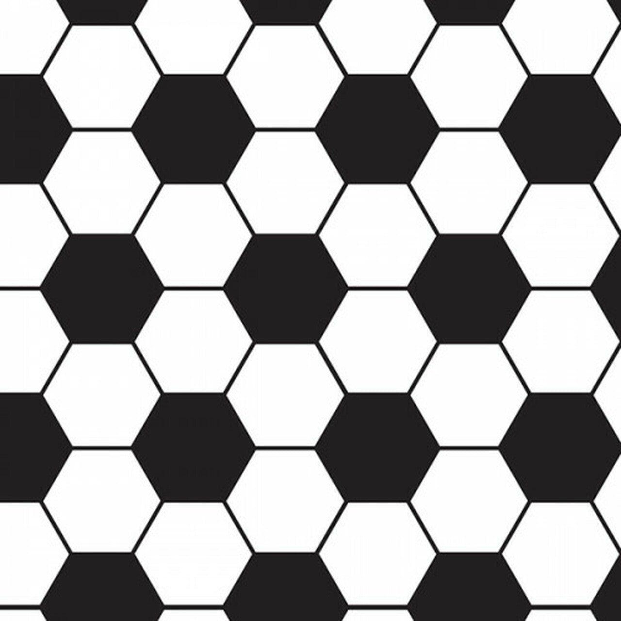 Permanent Vinyl -Flat Soccer Ball - Permanent Vinyl / Printed Permanen