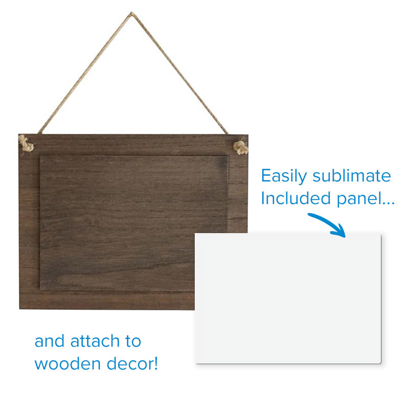 HANGING WOOD SIGN