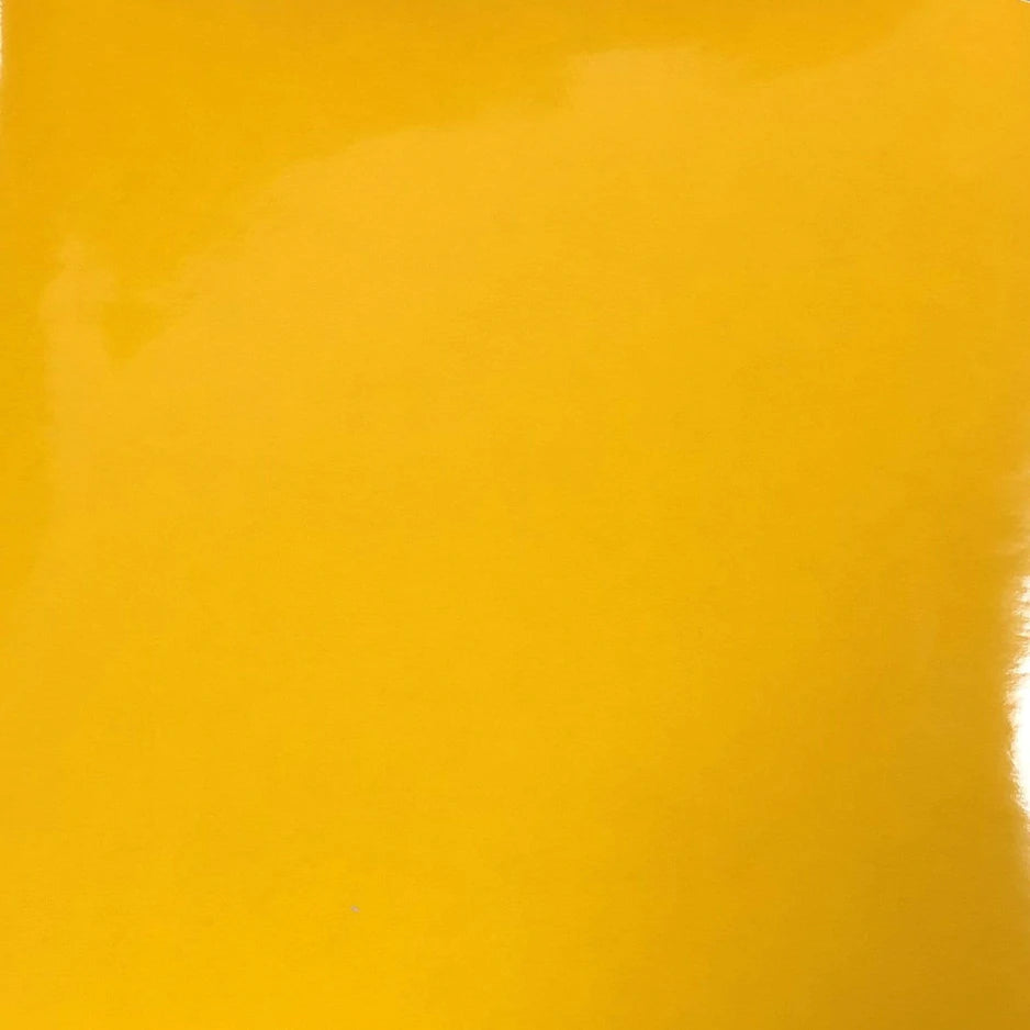 Yellow Transparent Adhesive Vinyl | Transparent Permanent Vinyl
